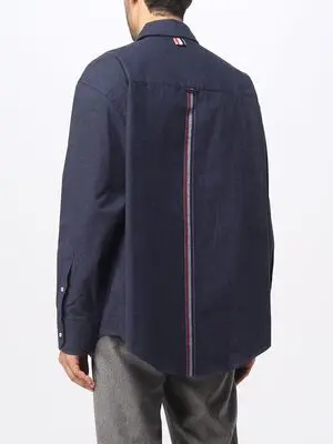Thom Browne Shirt In Brushed Cotton