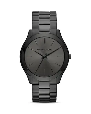 Michael Kors Slim Runway Bracelet Watch, 44mm - Black