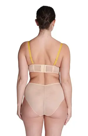 Simone Perele Adele High Waist Lace & Mesh Briefs