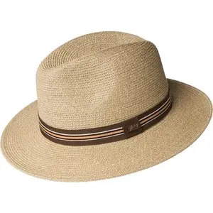 BAILEY Hester Straw Fedora - Sand