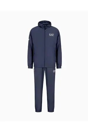 Emporio Armani Tennis Pro Tracksuit In Ventus7 Technical Fabric - Navy