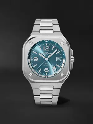 BELL & ROSS Br 05 Automatic 41mm Stainless Steel Bracelet Watch - Blue