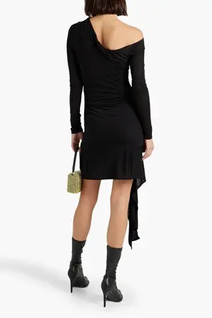 Helmut Lang One-shoulder Mini Dress