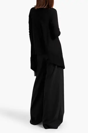 Rick Owens Cutout Wool Cardigan