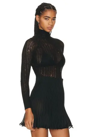 Alaïa High Neck Top