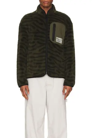 Moncler X Salehe Bembury Zip Up Fleece Cardigan