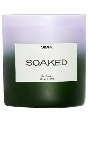 SIDIA Soaked Candle In Green - N,a
