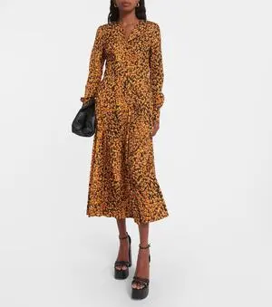 Altuzarra Teys Printed Midi Dress