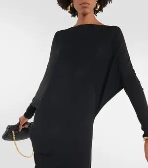 Wolford Crêpe Jersey Midi Dress
