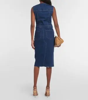 Veronica Beard Valeria Denim Vest