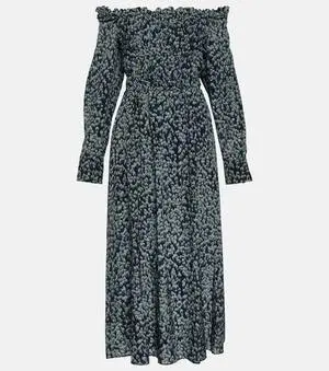 Altuzarra Lillian Printed Midi Dress - Multicoloured