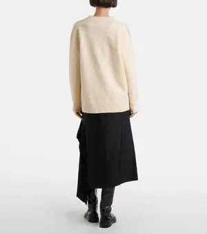 JIL SANDER Wool Cardigan - Beige