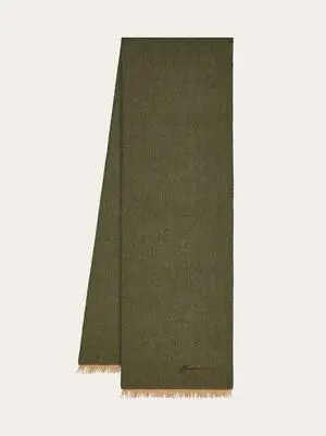 FERRAGAMO Cashmere Scarf - Green