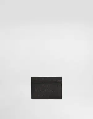 Dolce & Gabbana Dauphine Calfskin Card Holder - Grey