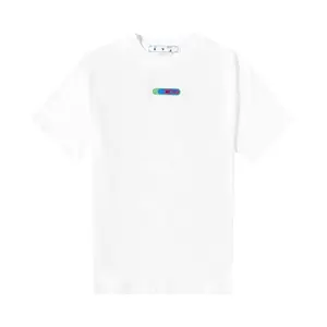 Off-White Weed Arrows Over Skate Tee /green - White