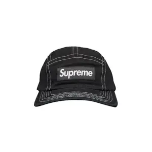 Supreme Twill Camp Cap - Black