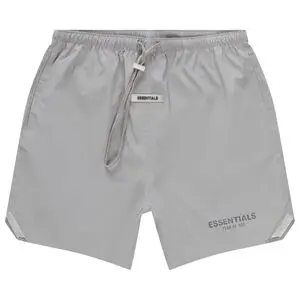 Fear Of God Nylon Running Shorts - Silver
