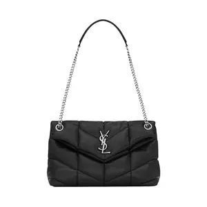 Saint Laurent Puffer Small Bag - Black