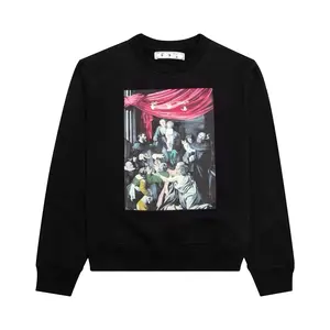 Off-White Caravaggio Painting Crewneck - Black