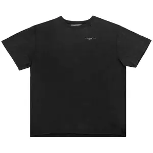 Off-White Abstract Arrows Short Sleeve Over Tee / White - Black