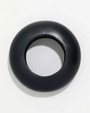 Alexis Bittar Puffy Bangle Bracelet - Black