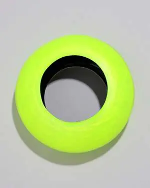 Alexis Bittar Puffy Bangle Bracelet - Neon Yellow