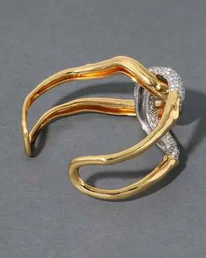 Alexis Bittar Solanales Interlocked Cuff Bracelet