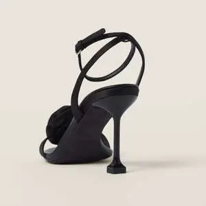 Miu Miu Satin Sandals