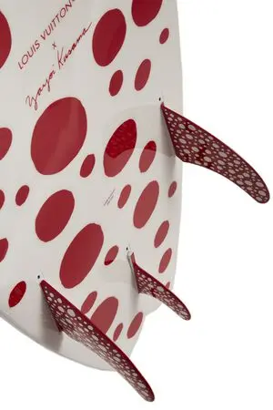 LOUIS VUITTON Yayoi Kusama X Red & White Infinity Dots Shortboard