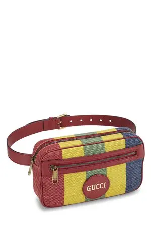 Gucci Leather Baiadera Belt Bag - Multi