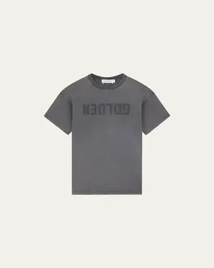 Golden Goose Distressed T-Shirt Dress - Anthracite | Editorialist