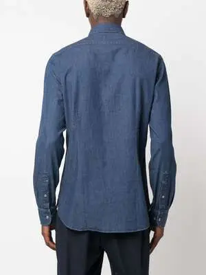 Michael Kors Long-sleeve Denim Shirt
