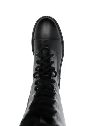 Zadig&Voltaire Ride Lace-up Knee-high Boots - Black