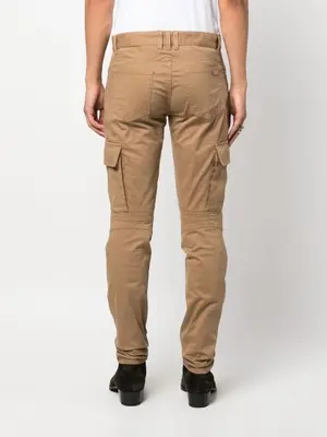 Balmain Zip-detail Skinny-leg Trousers