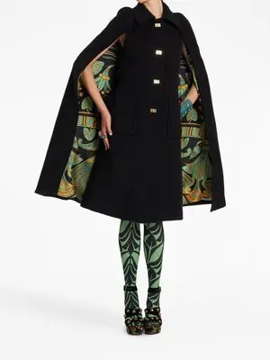 La DoubleJ Milano Cady Cape - Black