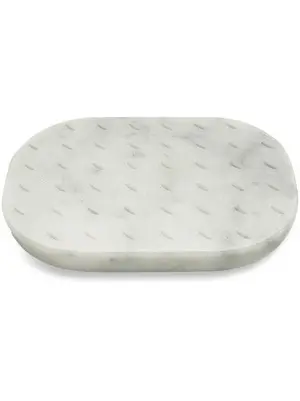 MARSOTTO EDIZIONI Pattern 3 Oval-body Tray - White