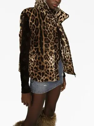 Dolce & Gabbana Leopard-print Gilet