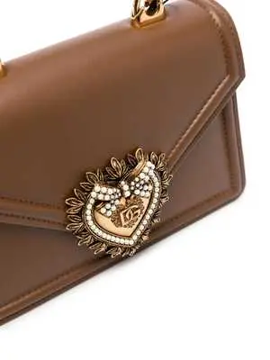 Dolce & Gabbana Small Devotion Tote - Brown