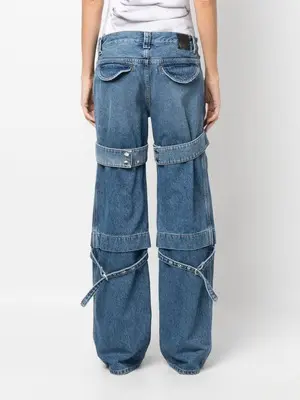 Off-White Cargo Straight-leg Jeans