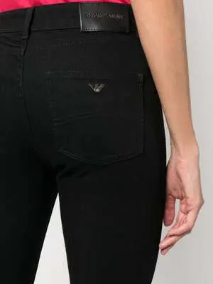 Emporio Armani Mid-rise Slim-fit Jeans