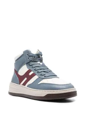 Hogan H630 Panelled High-top Sneakers