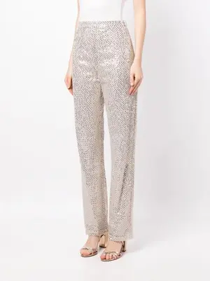 SAIID KOBEISY Sequin-embellished Trousers