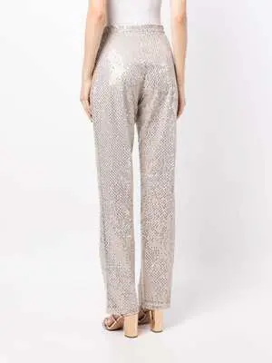 SAIID KOBEISY Sequin-embellished Trousers