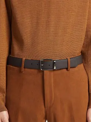 Zegna Reversible Leather Belt