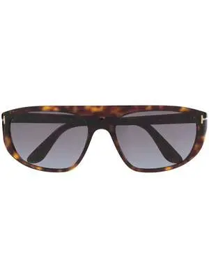 TOM FORD Square-frame Sunglasses - Brown