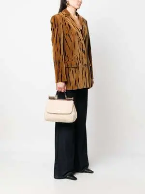 Dolce & Gabbana Large Sicily Tote Bag - Neutrals