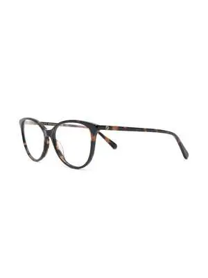 Gucci Tortoiseshell Round-frame Glasses