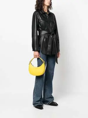 Zadig&Voltaire Leather Tote Bag - Yellow
