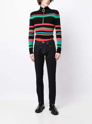 Paul Smith Mid-rise Slim-fit Jeans - Blue