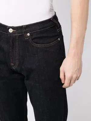 Paul Smith Mid-rise Slim-fit Jeans - Blue